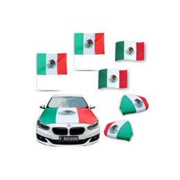 Sonia Originelli Fahne Auto-Fan-Paket Mexiko Mexico Außenspiegel Magnet Motorhaubenüberzug
