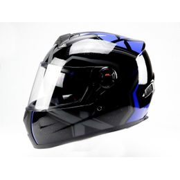 BNO Motorradhelm BNO Integral-2 Integralhelm mit integrierte Sonnenvisier