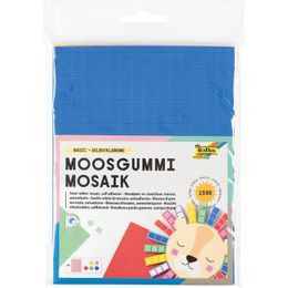 Folia Moosgummi Mosaik BASIC in 6 Farben
