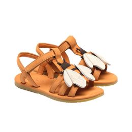 Donsje - Klett-Sandalen ILES SKY - BEE in toffee, Gr.23