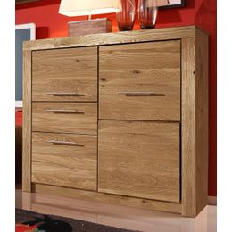 Kommode VOGL MÖBELFABRIK Sideboards braun (wildeiche teilmassiv) Kommode