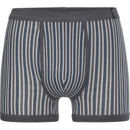 Herren Hose kurz anthrazit-bedruckt, Gr&ouml;&szlig;e 6