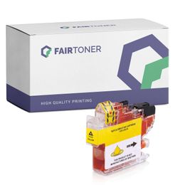 FairToner Kompatibel für Brother LC-422XLY Druckerpatrone Gelb