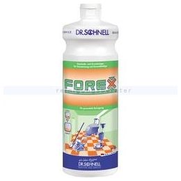 Dr. Schnell Forex 1 L Feinsteinzeugreiniger Intensivreiniger für Feinsteinzeug und Keramikbeläge