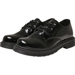 Sneaker Urban Classics "Schuhe Low Laced Boot" Gr. 38, schwarz (black) Schuhe Urban Classics