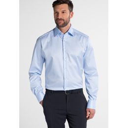 Langarmhemd Eterna "COMFORT FIT" Gr. 40, Normalgrößen, blau (hellblau) Herren Hemden Langarm