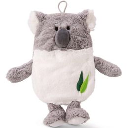 Nici Wärmflasche Winter, Koala 350 ml, 2in1 - weiches Kuscheltier & Wärmflasche in einem, grau|weiß