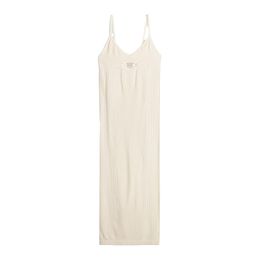 Bershka Knitted dress female Beige size XS/S