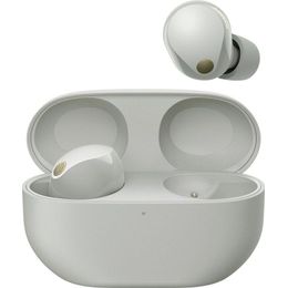 Sony WF-1000XM5 In-Ear-Kopfhörer (Noise-Cancelling, True Wireless, Alexa, Google Assistant, Bluetooth), silberfarben