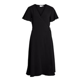 Vila Kleid 'Lovie' Damen Größe 42 schwarz Winterkleid