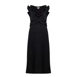 S&aacute;vel Kleid 'THERISE' Damen Gr&ouml;&szlig;e 46 schwarz Winterkleid