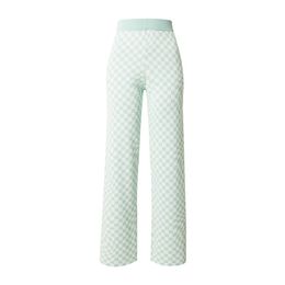 florence by mills exclusive for ABOUT YOU Hose 'Copal' Damen Gr&ouml;&szlig;e 38 pastellgr&uuml;n / wei&szlig;