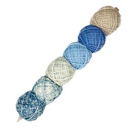 Mondial Arte Wolle Set mit Farbverlauf zum Stricken und Häkeln Häkelwolle