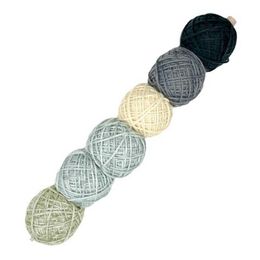 Mondial Arte Wolle Set mit Farbverlauf zum Stricken und Häkeln Häkelwolle