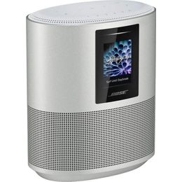 Bose Home Speaker 500 Sprachgesteuerter Lautsprecher (Bluetooth, WLAN (WiFi), silberfarben