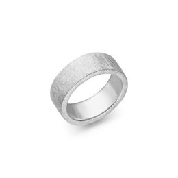 SKIELKA DESIGNSCHMUCK Silberring Silber Ring "Simple" 8 mm (Sterling Silber 925) (1-tlg)