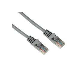 Hama 7,5m Netzwerk-Kabel Cat5e UTP Lan-Kabel Grau LAN-Kabel