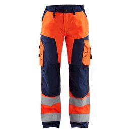 Blåkläder BLÅKLADER Arbeitsbundhose Damen High Vis Arbeitshose ohne Werkzeugtaschen (1-tlg)