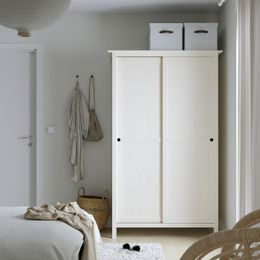 IKEA HEMNES Kleiderschrank mit 2 Schiebetüren