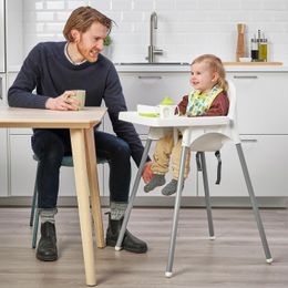 IKEA ANTILOP Kinderhochstuhl mit Tablett