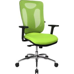 Bürostuhl Topstar "Sitness Net Pro 100" Stühle grün (apfelgrün, apfelgrün) Drehstühle