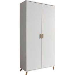 Kleiderschrank Rauch "Falun" Schränke Gr. B/H/T: 92 cm x 203 cm x 53 cm, 2 St., weiß Kleiderschränke