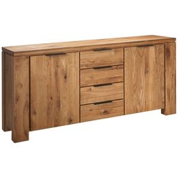 Schösswender Anrichte SCHÖSSWENDER "Oviedo" Sideboards Gr. B/H/T: 180 cm x 88,40 cm x 45 cm, braun (wildeiche massiv) Sideboard Sideboards Breite 180 cm