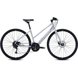 Fitnessbike FUJI Bikes "Absolute Disc 1.7" Fahrräder Gr. 48 cm, 28 Zoll (71,12 cm), silberfarben Alle Fahrräder