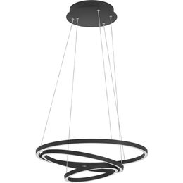 Hängeleuchte Eglo "LOBINERO-Z" Lampen Gr. Ø 58,00 cm Höhe: 110,00 cm, schwarz LED Hängeleuchten und Pendelleuchten