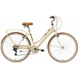 Cityrad Bikestar Fahrräder Gr. 46 cm, 28 Zoll (71,12 cm), beige Alle Fahrräder