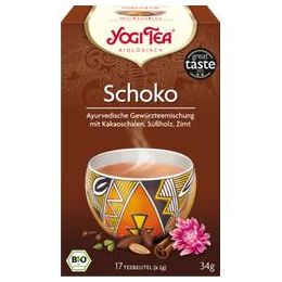 Yogi TEA Schoko Bio Filterbeutel 17X2.0 g