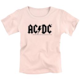 ACDC AC/DC Metal-Kids - Logo T-Shirt rosa in 140
