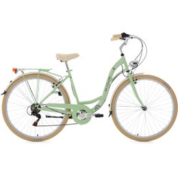KS-Cycling Cityrad KS CYCLING "Casino" Fahrräder Gr. 48 cm, 28 Zoll (71,12 cm), grün Alle Fahrräder