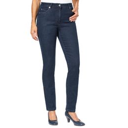 5-Pocket-Jeans Ambria Gr. 23, Kurzgrößen, blau (blue, stone, washed) Damen Jeans 5-Pocket-Jeans