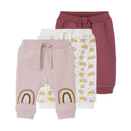 name it - Schlupfhose NBFTACCA 3er Pack in crushed berry, Gr.62