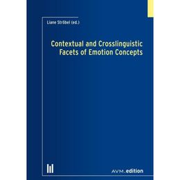 AVM Contextual and Crosslinguistic Facets of Emotion Concepts, Kartoniert (TB)