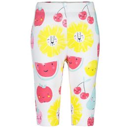 Blue Seven - Capri-Leggings FRUITMANIA in white, Gr.68