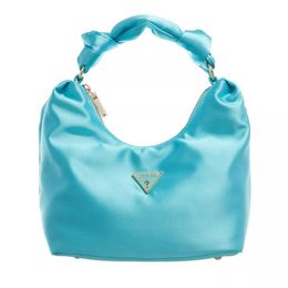 Guess Hobo Bag - Velina Hobo - in blau - Hobo Bag für Damen