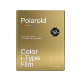 Polaroid i-Type Farbfilm GoldenMoments 2x8 Pack Sofortbildfilm Goldener Rahmen