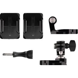 GoPro Front- und Seiten-Helmhalterung, Halterung, Schwarz
