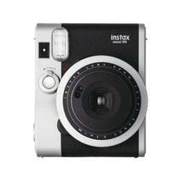 Fujifilm instax Mini 90 Sofortbildkamera, Schwarz/Silber