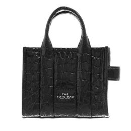Marc Jacobs Satchel Bag - The Croc Embossed Micro Tote - in schwarz - Satchel Bag für Damen