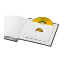 Hama Fotoalbum Einsteckalbum Memoalbum "Fine Art" für 160 Fotos (10x15 cm) Grau, grau