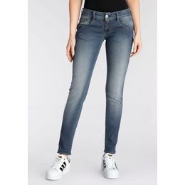 Herrlicher Slim-fit-Jeans Gila Slim Organic Denim umweltfreundlich dank Kitotex Technology, blau