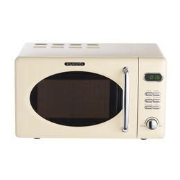 Wolkenstein Mikrowelle WMW720, Retro, 700 W, creme