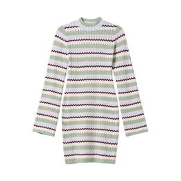 Bershka Knitted dress female Green size M