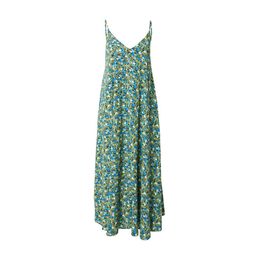 Nasty Gal Kleid Damen Gr&ouml;&szlig;e 42 blau / grasgr&uuml;n / wei&szlig; Winterkleid