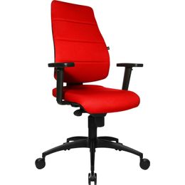 Bürostuhl Topstar "Syncro Soft" Stühle rot Drehstühle