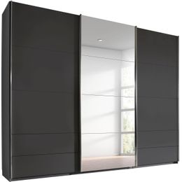 Schwebetürenschrank Rauch "Orlando" Schränke Gr. B/H/T: 270 cm x 229 cm x 62 cm, 3 St., grau (graumetallic) Schwebetürenschränke und Schiebetürenschränke