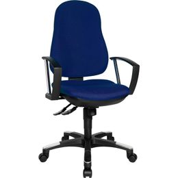 Bürostuhl Topstar "Trend SY 10" Stühle blau Drehstühle